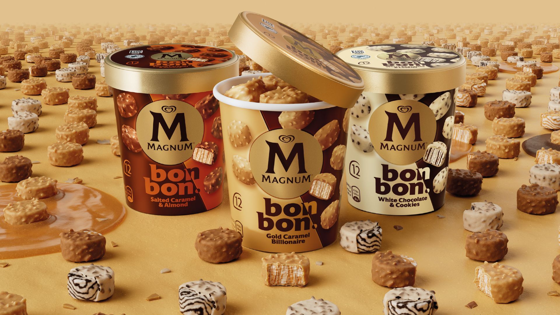 Magnum Bonbons : Nouvelle Tendance Glace en Bouchées. | Unilever